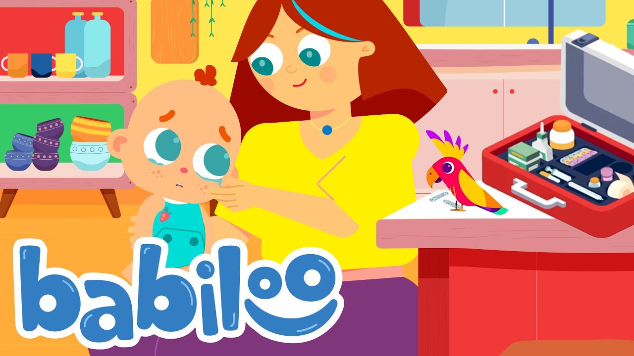 Boo boo Song With Lyrics 🌡️ kids animation 😍 #NurseryRhymes & # ...