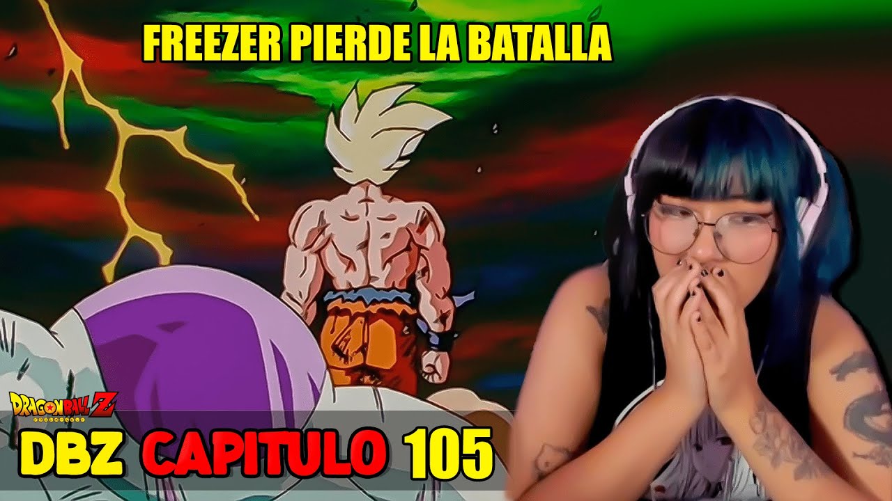GOKU VENCE A FREEZER 🤛 SAGA FREEZER 105 | REACCION A DRAGON BALL Z POR ...