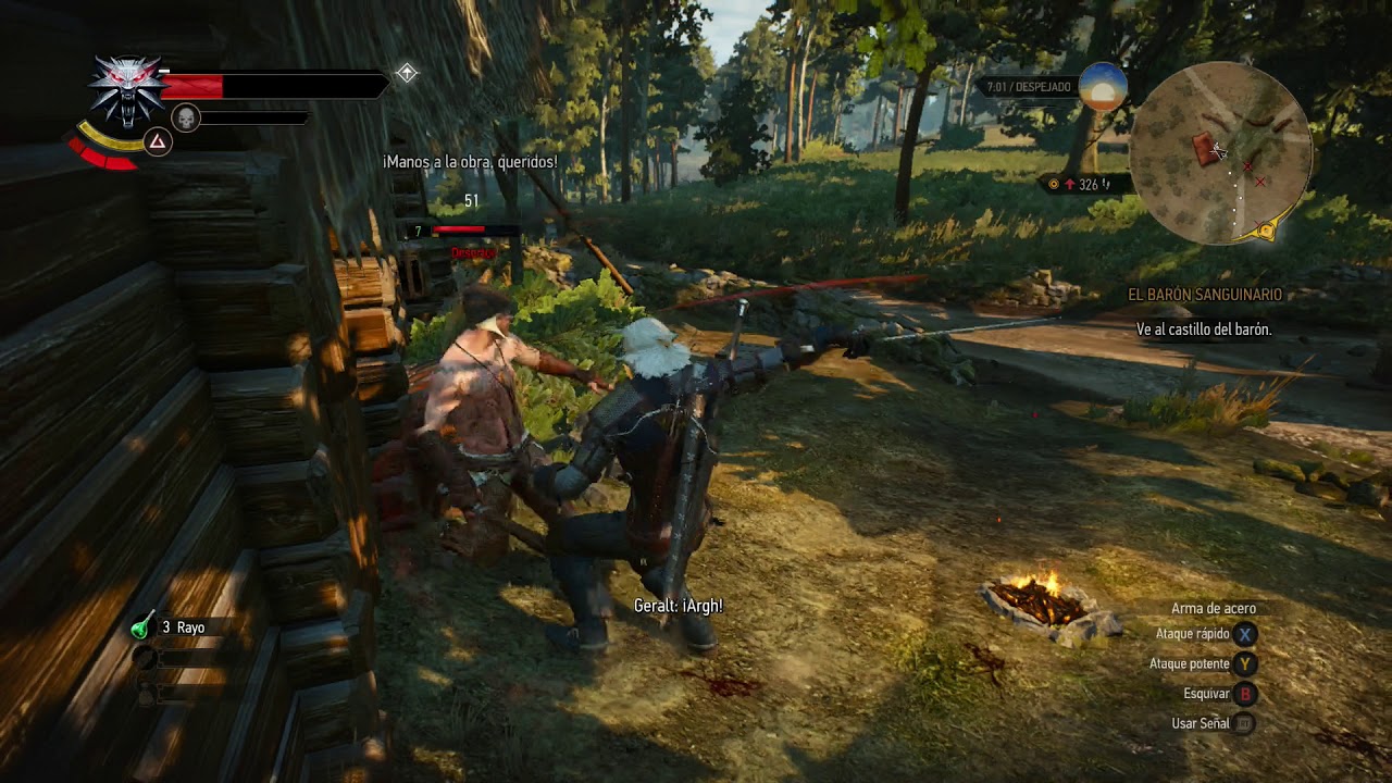 the witcher 3 tesoros cerca del cementerio - YouTube