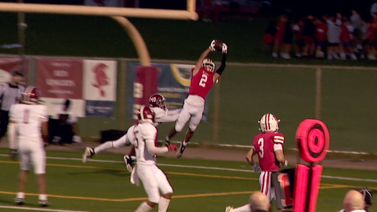 Benilde-St. Margaret's Football - Peyton Meyers touchdown to Braylon ...