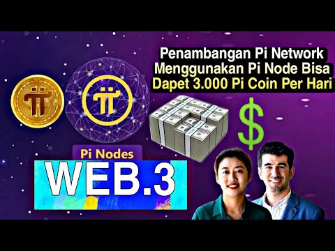 Penambangan Pi Network Menggunakan Pi Node Bisa Dapet 3.000 Pi Coin Per Hari. #picoin #pinode # ...