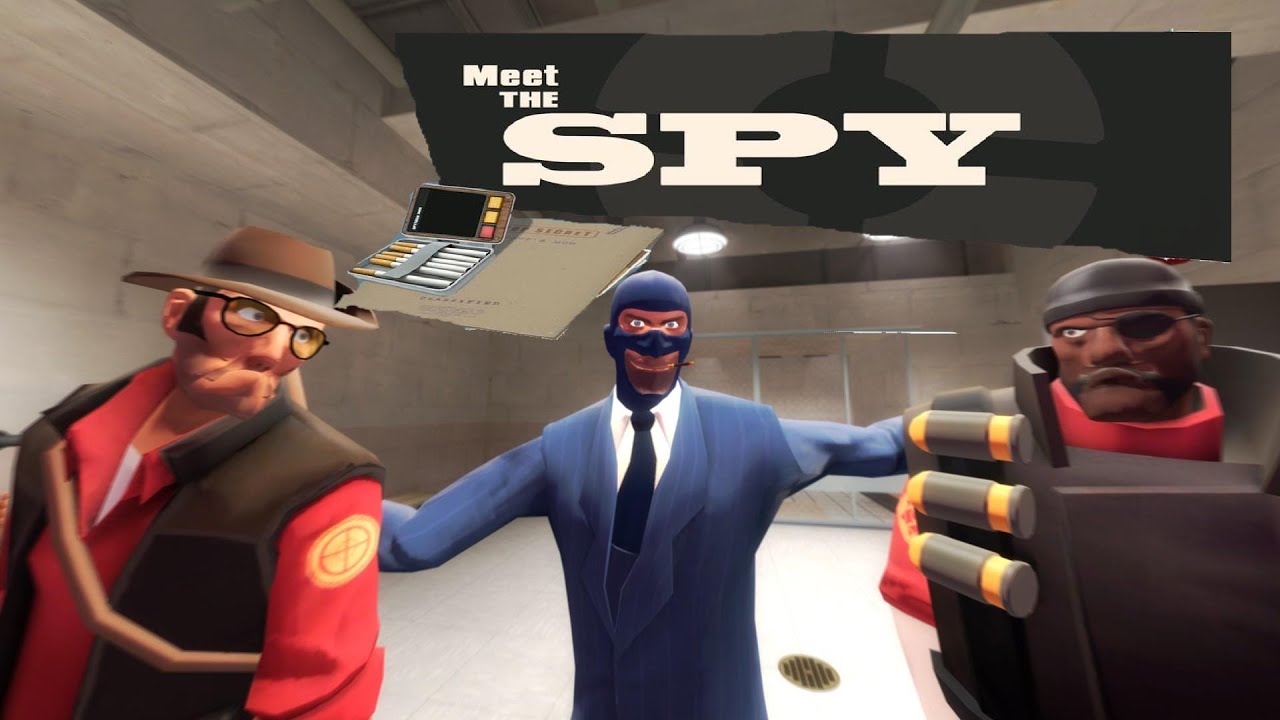 MEET THE SPY BLU STEVE BOND ! SFM - YouTube
