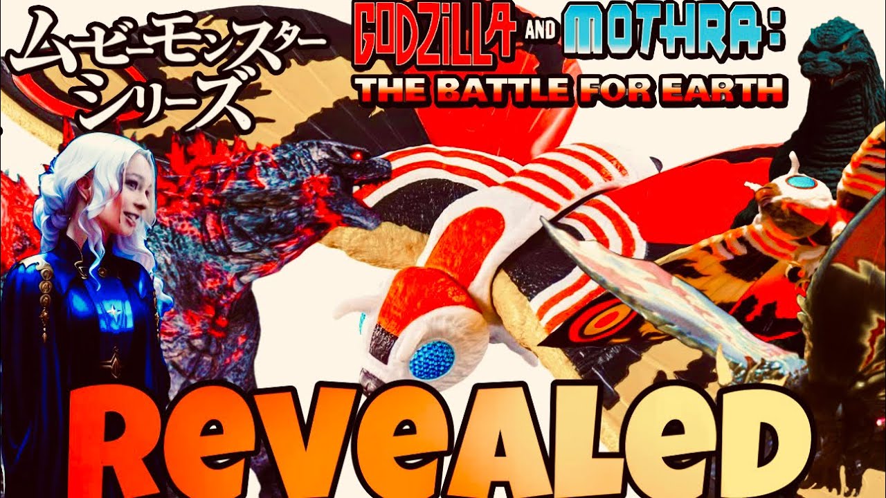 Bandai Movie Monster Series: Mothra 1992 Revealed - YouTube