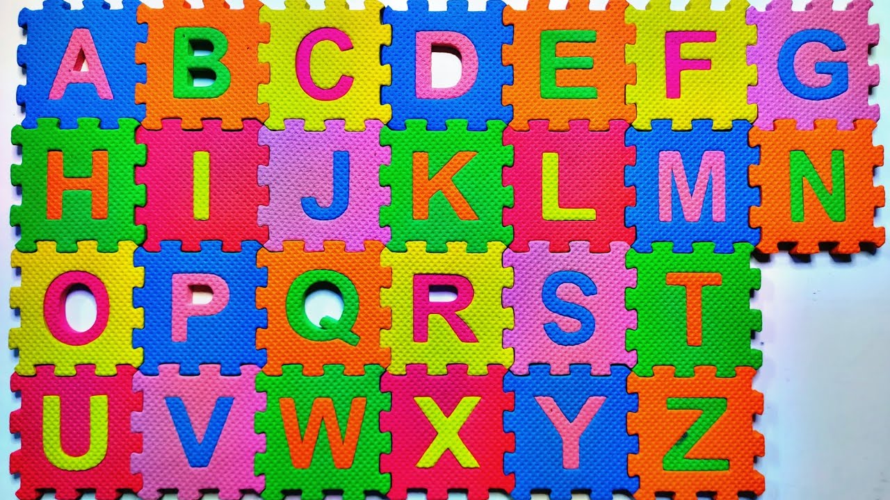 A TO Z ENGLISH LETTERS |Learn abcdefgh alphabets with music and abc ...