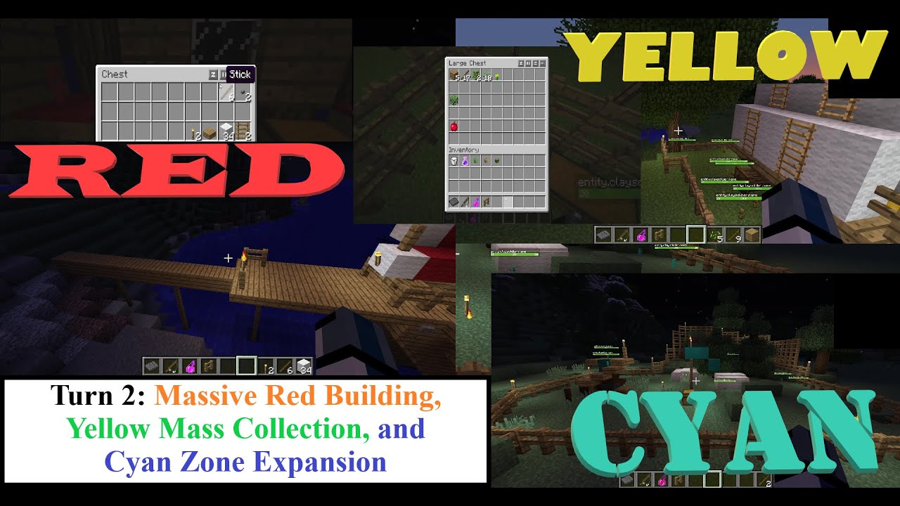 Cyan Expanded, Red Bridge Project, Yellow Mass Mining *Clay Soldiers ...