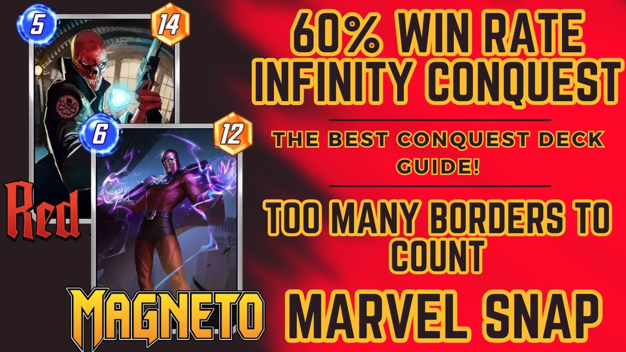 60% WIN RATE CONQUEST DECK! | Marvel SNAP | Best Infinity Conquest Deck ...