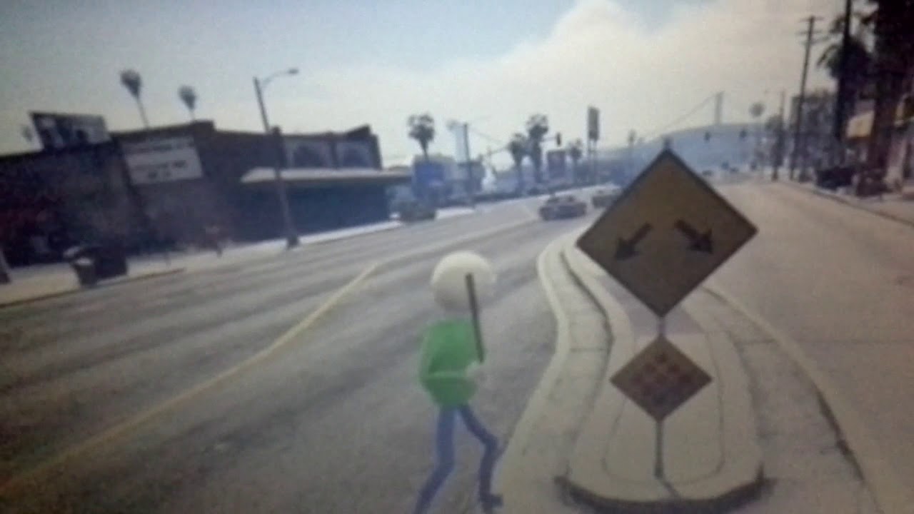 im watching the annoying orange gaming baldi GTA 5 - YouTube