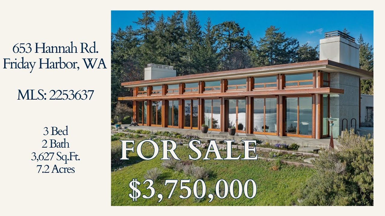 653 Hannah Road, Friday Harbor, San Juan Island, Washington - Virtual ...