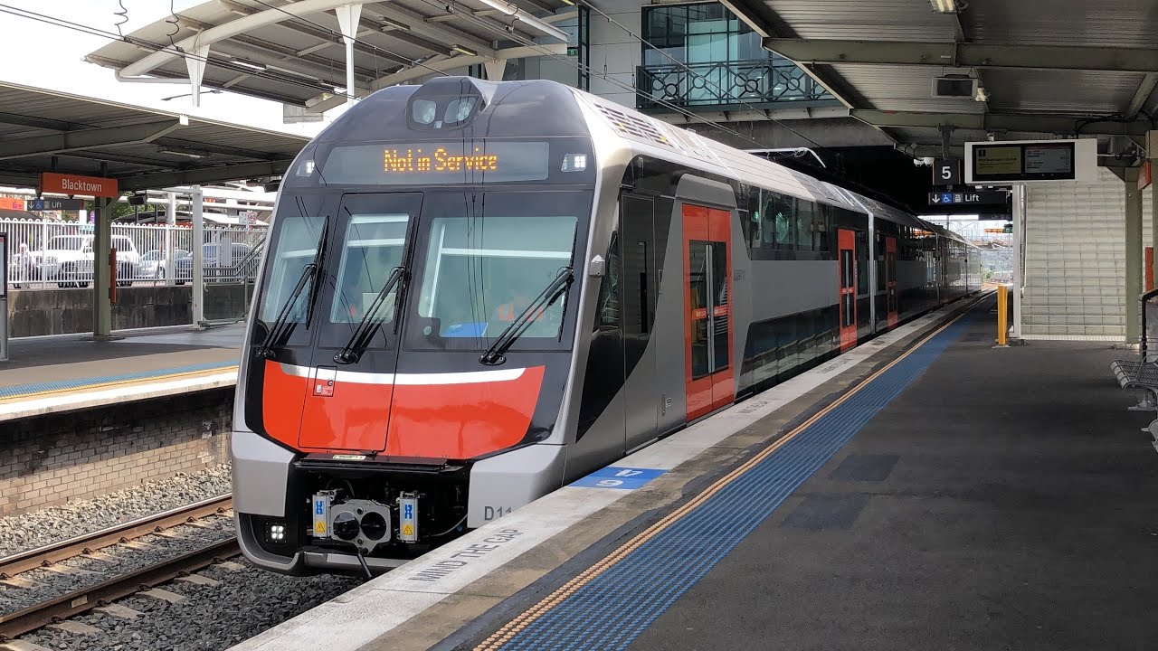 Mariyung NIF D Set departing Blacktown - NIF Testing - YouTube