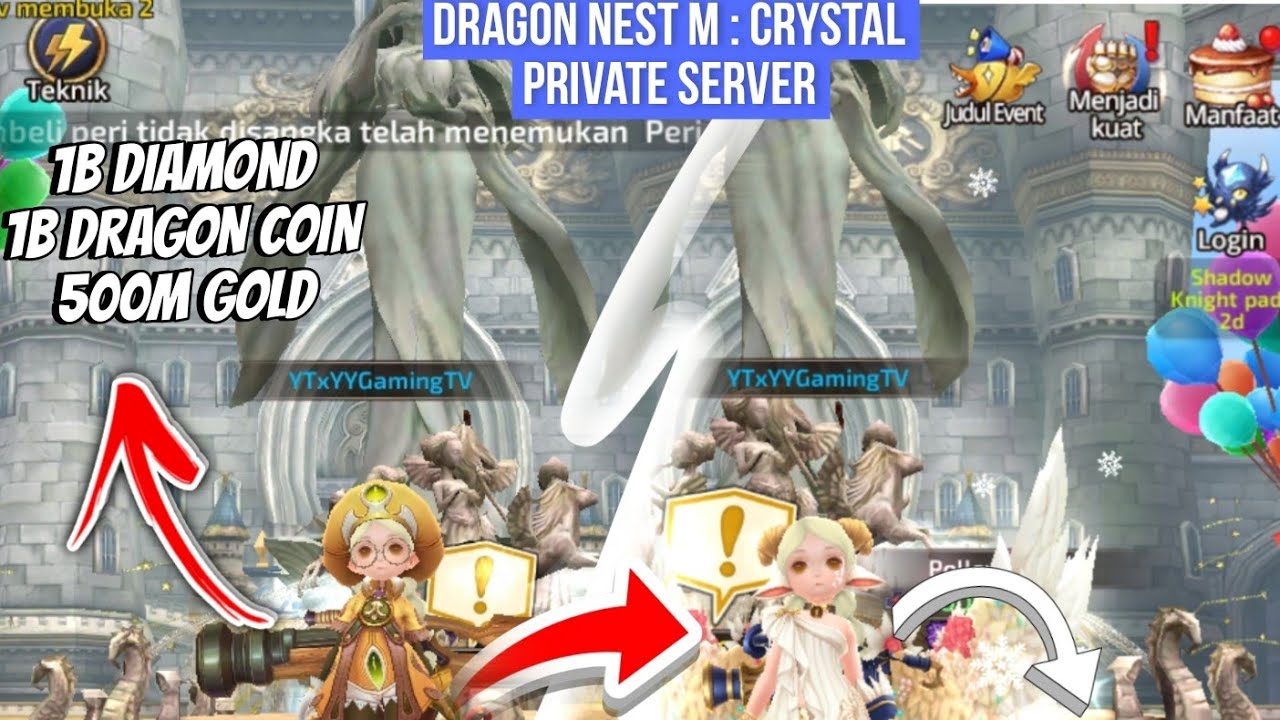 Update Dragon Nest M : Crystal Private Server - YouTube