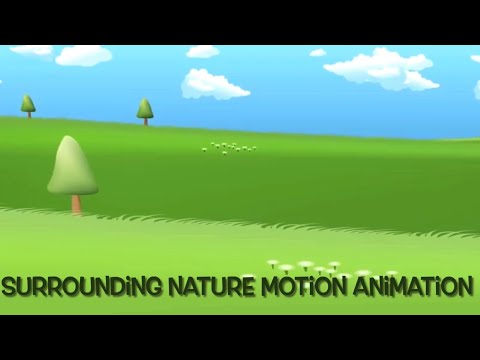 Surrounding Nature Motion Animation footage4K(RoyaltyFree cinematic ...