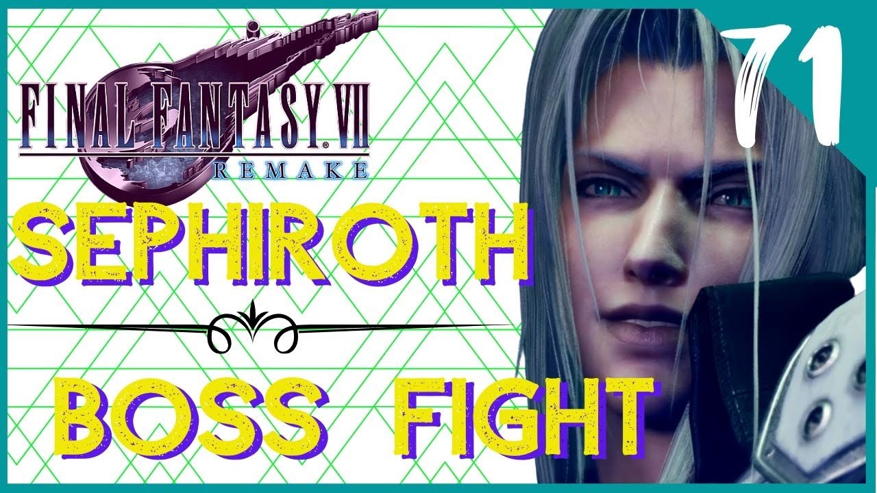 Final Fantasy 7 Remake | Sephiroth Boss Fight | walkthrough | gameplay ...