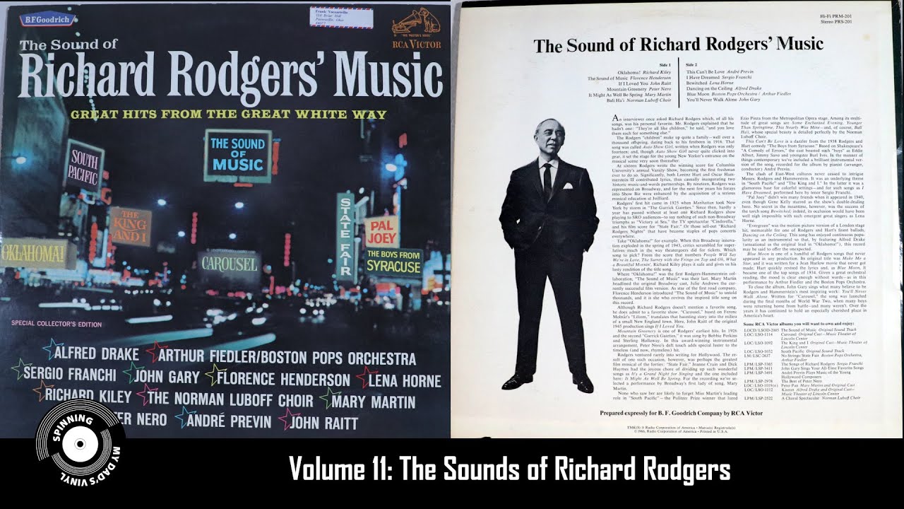 Volume 11: The Sounds of Richard Rodgers - YouTube