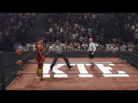 WWE 2K24 Aaron Matesic And Hayden Hoover Brawl - YouTube