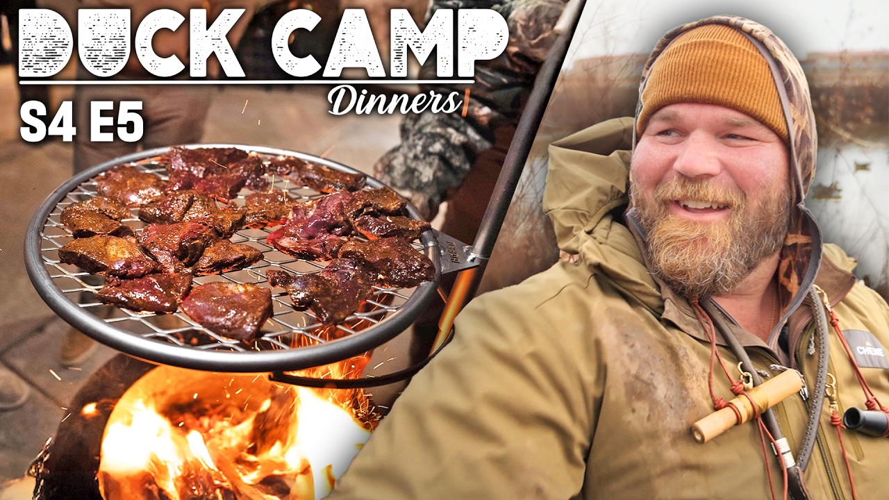Cackling Geese Tex Mex Feast | TEXAS TOUR | Duck Camp Dinners - YouTube