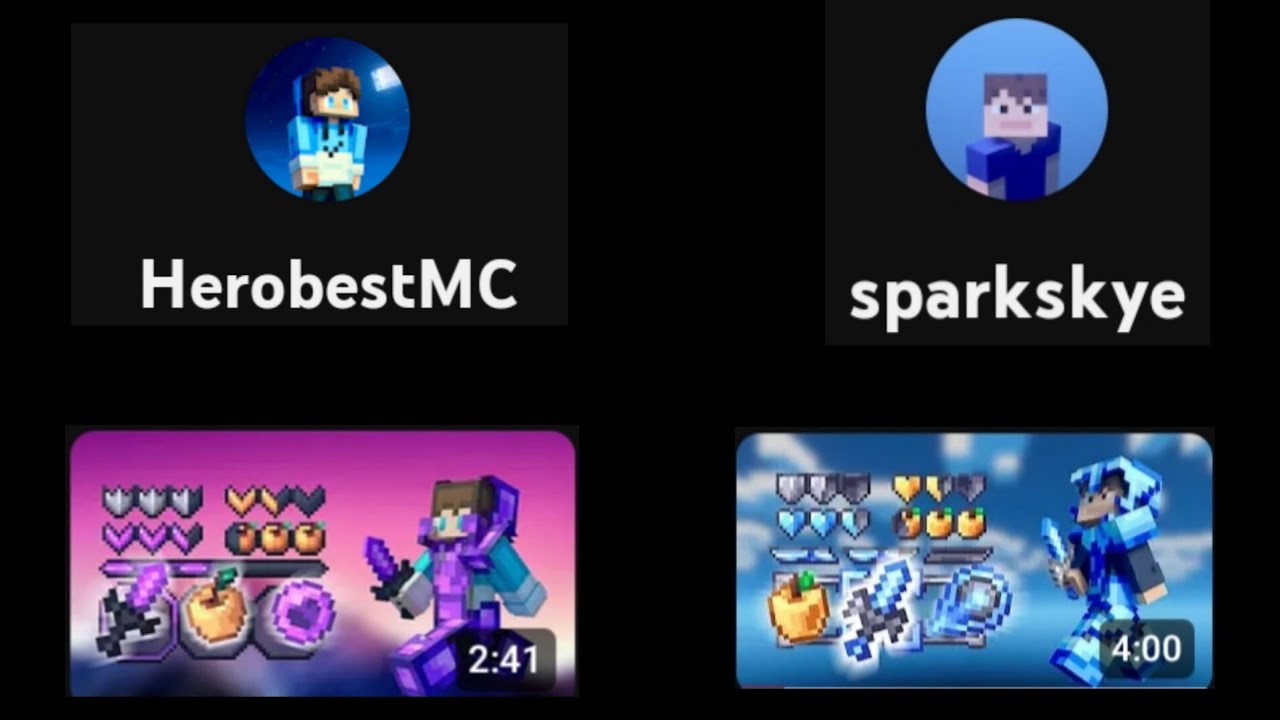 🤔?Какой текстур пак лучше?🤔@herosecondchannel @sparkskye - YouTube