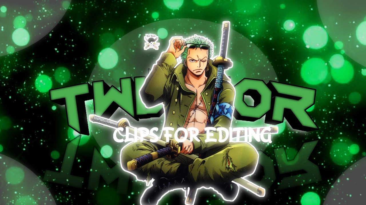 Roronoa Zoro Twixtor Clips For Your Editing ( 4K With CC ) - YouTube