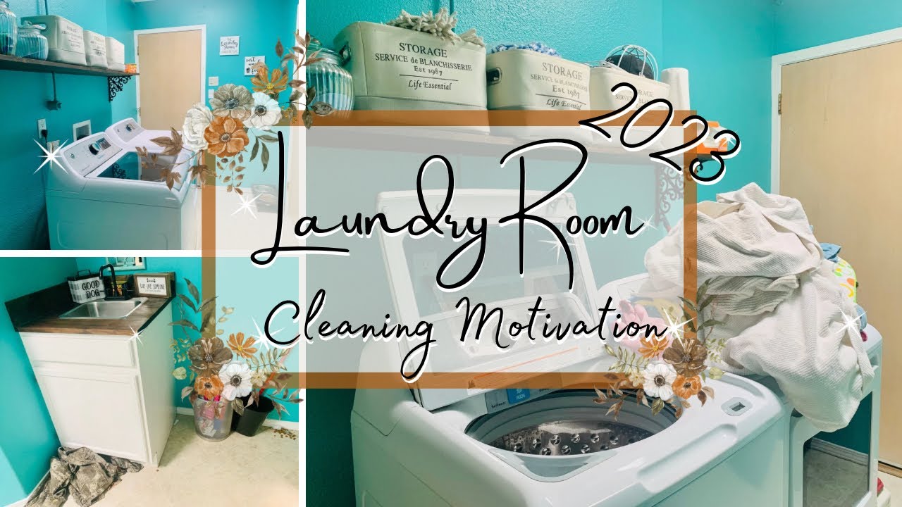 *New* Laundry Room Cleaning Motivation || Tiny Tidy Tuesday ...
