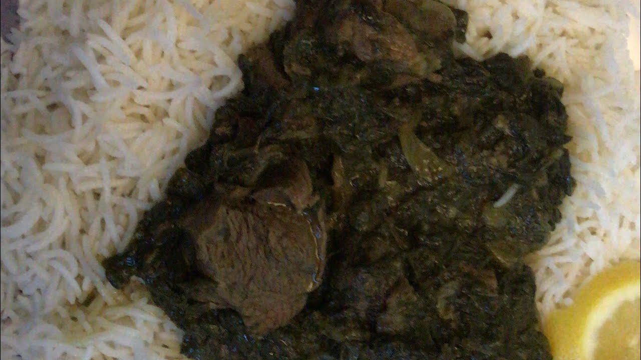 Sabzi Challaw Afghani- Spinach and Rice - Home made - Traditional ...
