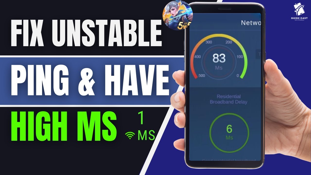 How to Fix Unstable ping or Have Low MS in Mobile Legends in Android ...