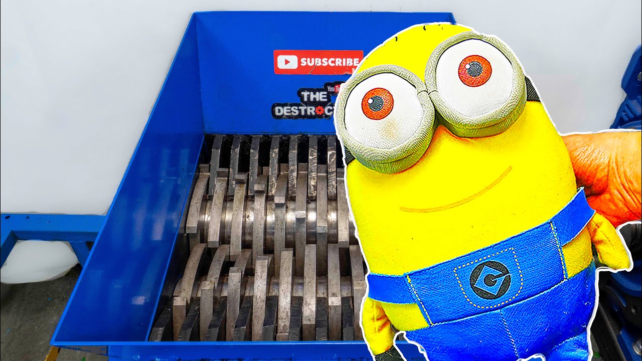 SHREDDER VS MINION | SATISFYING - YouTube