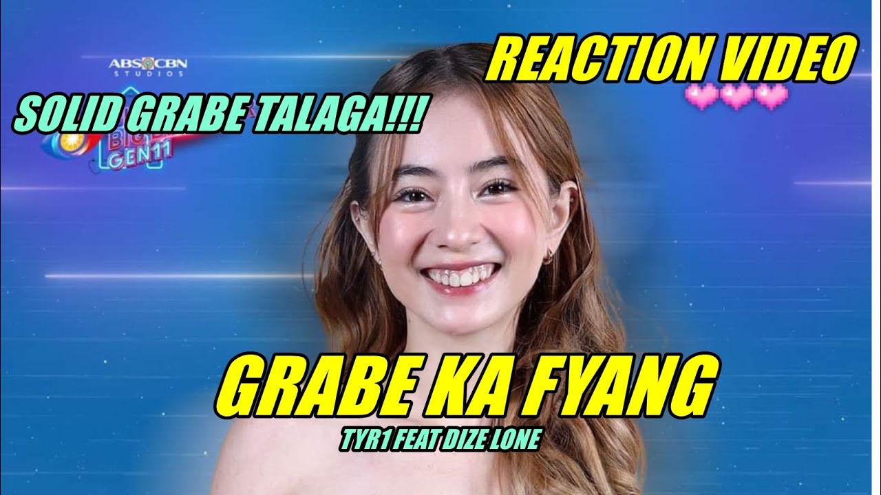 Grabe ka Fyang - Tyr1 x Dize Lone ( Official Lyric Visualizer ...