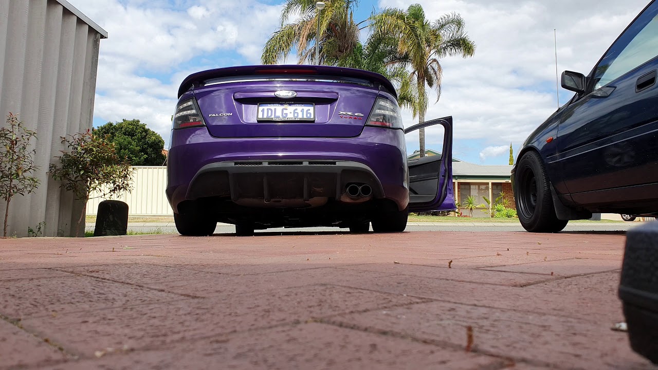 Fg XR6 Turbo Exhaust Revving - YouTube