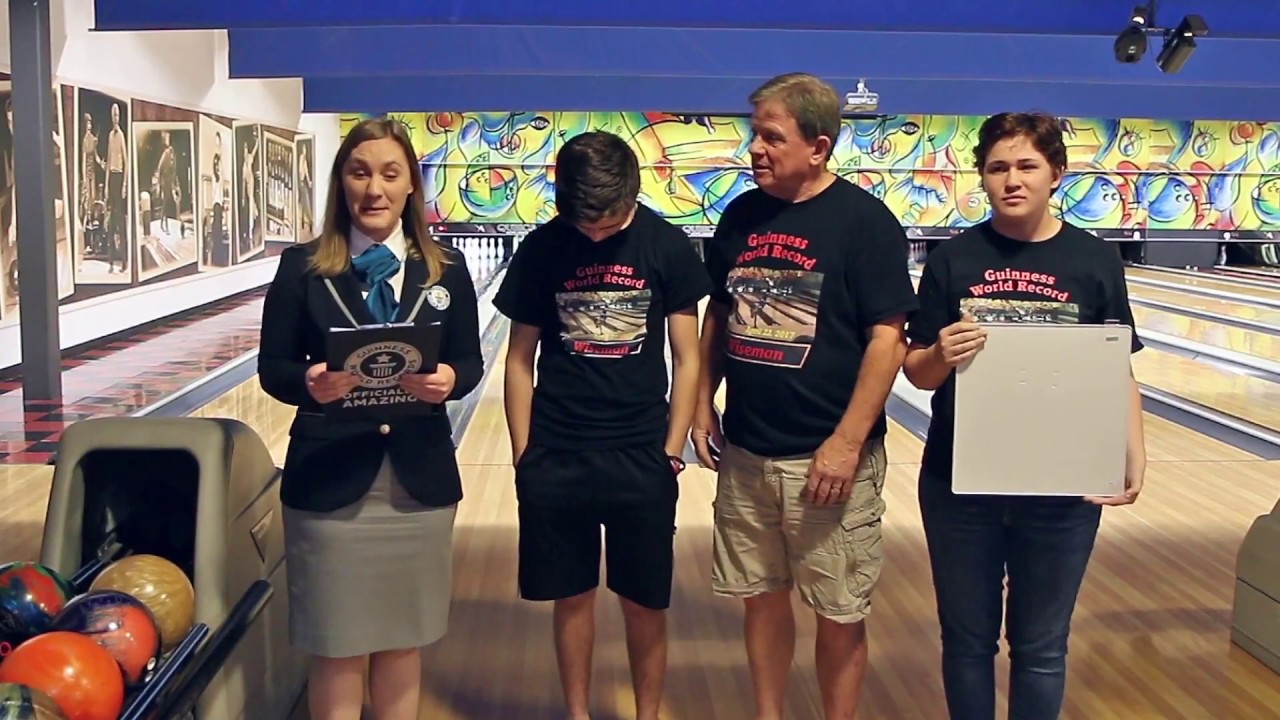 GUINNESS WORLD RECORD in Bowling 2 People in 24 Hours - 04/22/2017 ...