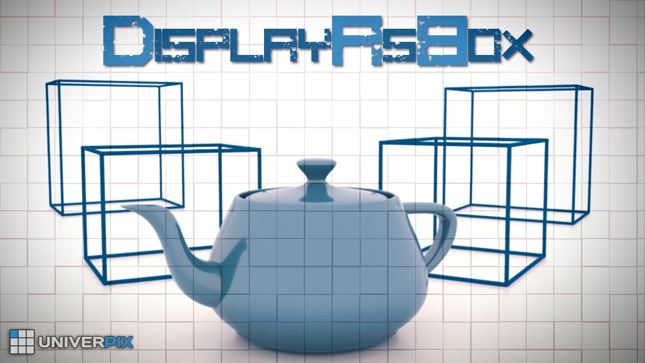 Display As Box - MaxScript - YouTube