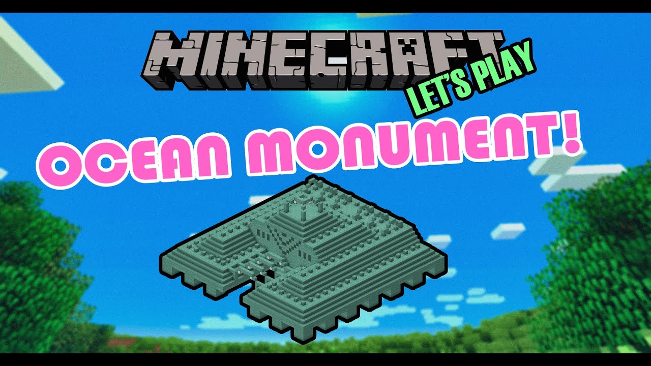 Minecraft - Ocean Monument Ep.24 - YouTube
