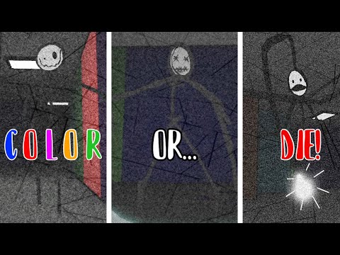 Color Or Die Chapters 1, 2, & 3 - All Monsters Walkthrough - YouTube