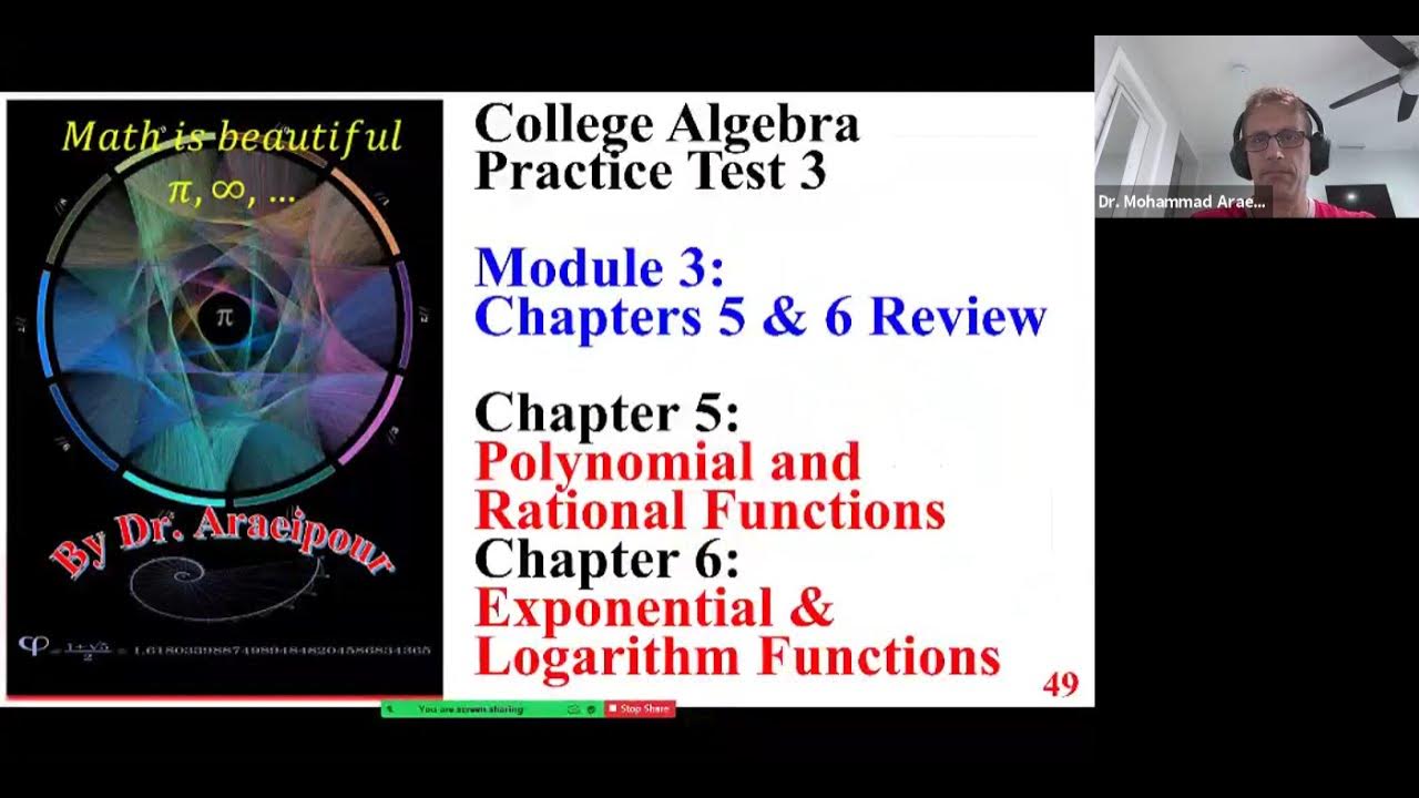Module 3 / Exam 3 Review: Chapters 5 & 6 - YouTube