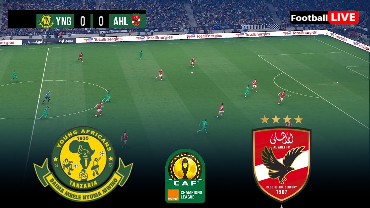 YANGA SC vs AL AHLY - CAF Champions League 25/26 | Match Today ...