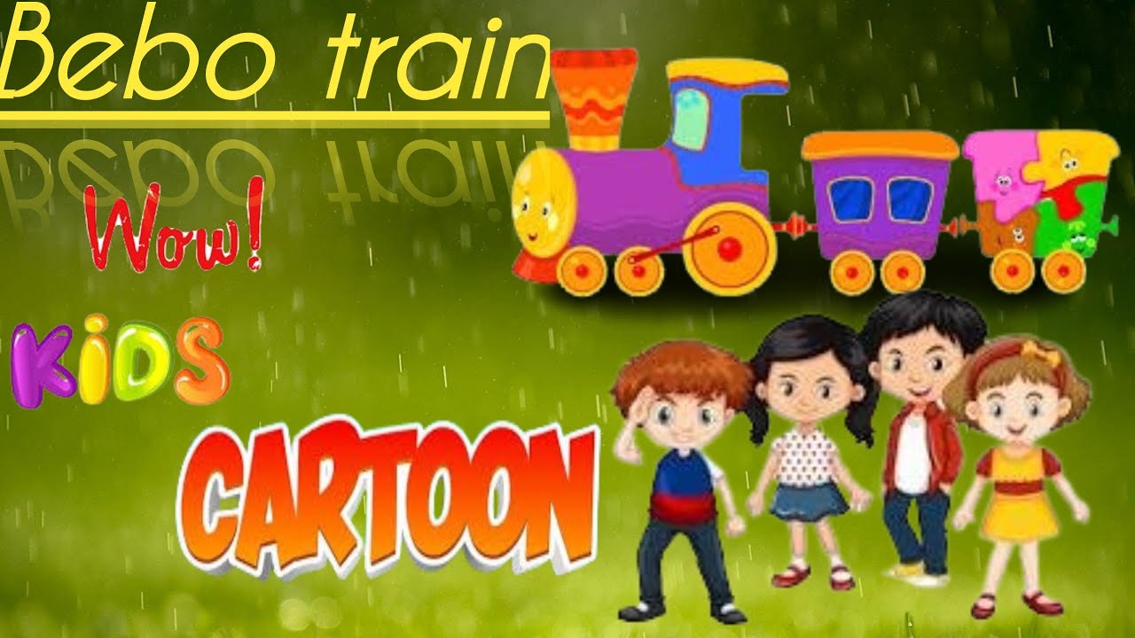 Rail cartoon for kids, train song, Rail song for kids, kids cartoon ...