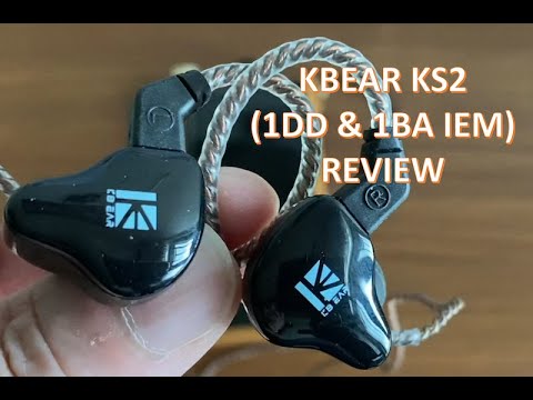 KBear KS2 1DD & 1BA at $25USD IEM Review and Ramble - YouTube