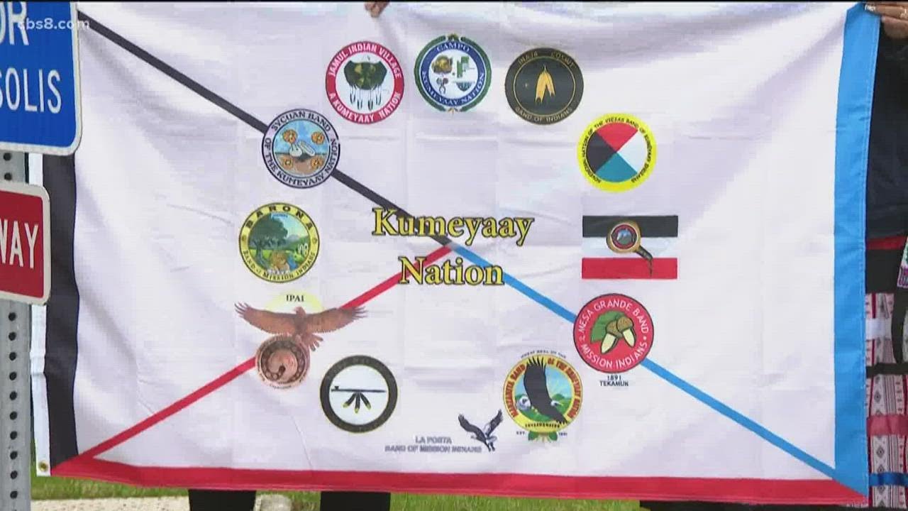National City raises Kumeyaay Flag in honor of Indigenous Peoples Day ...