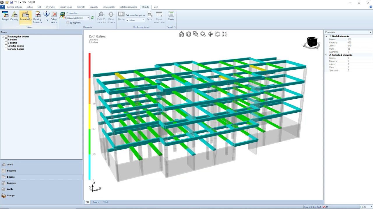 Deflection Control of Structural Members with SAP2000/ETABS and VIS ...