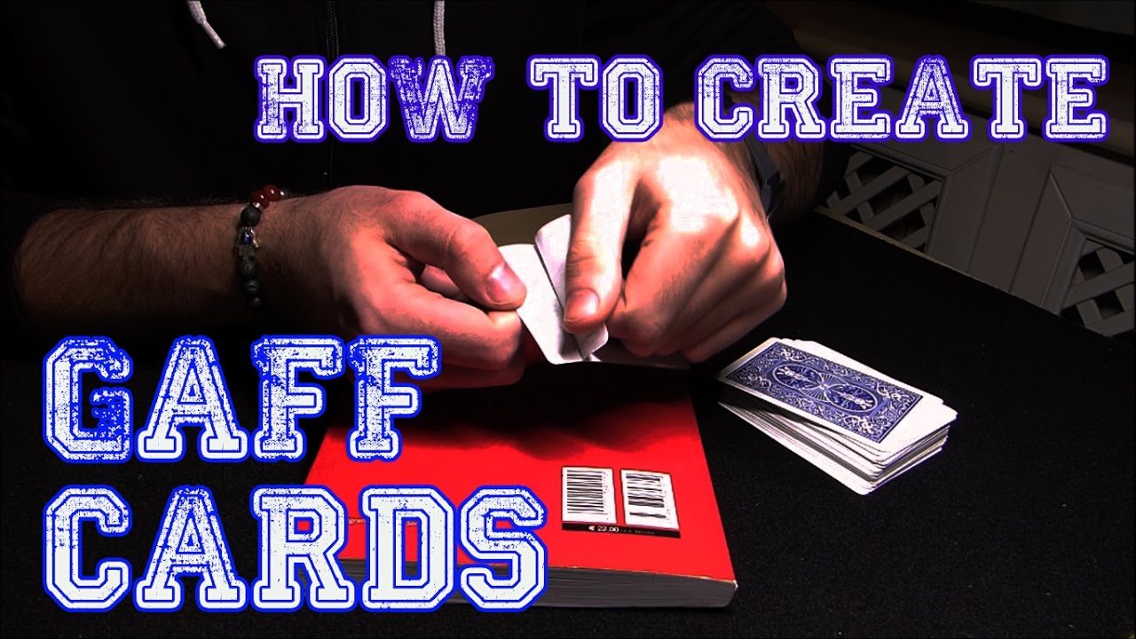 TUTORIAL - COME CREARE CARTE GAFF (Settimana Magica) - YouTube