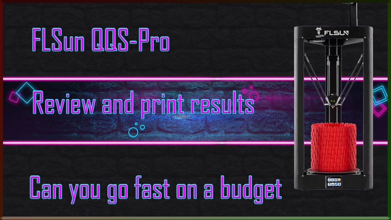 FLSun QQS-Pro review and Results - YouTube