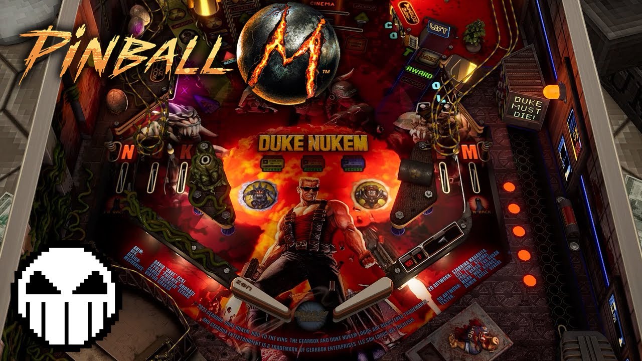 Pinball M: Duke Nukem Pinball (PC) Gameplay - YouTube