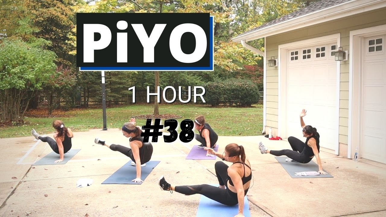 PiYO #38 | Yoga + Cardio + Strength | No Equipment Full Body Workout ...
