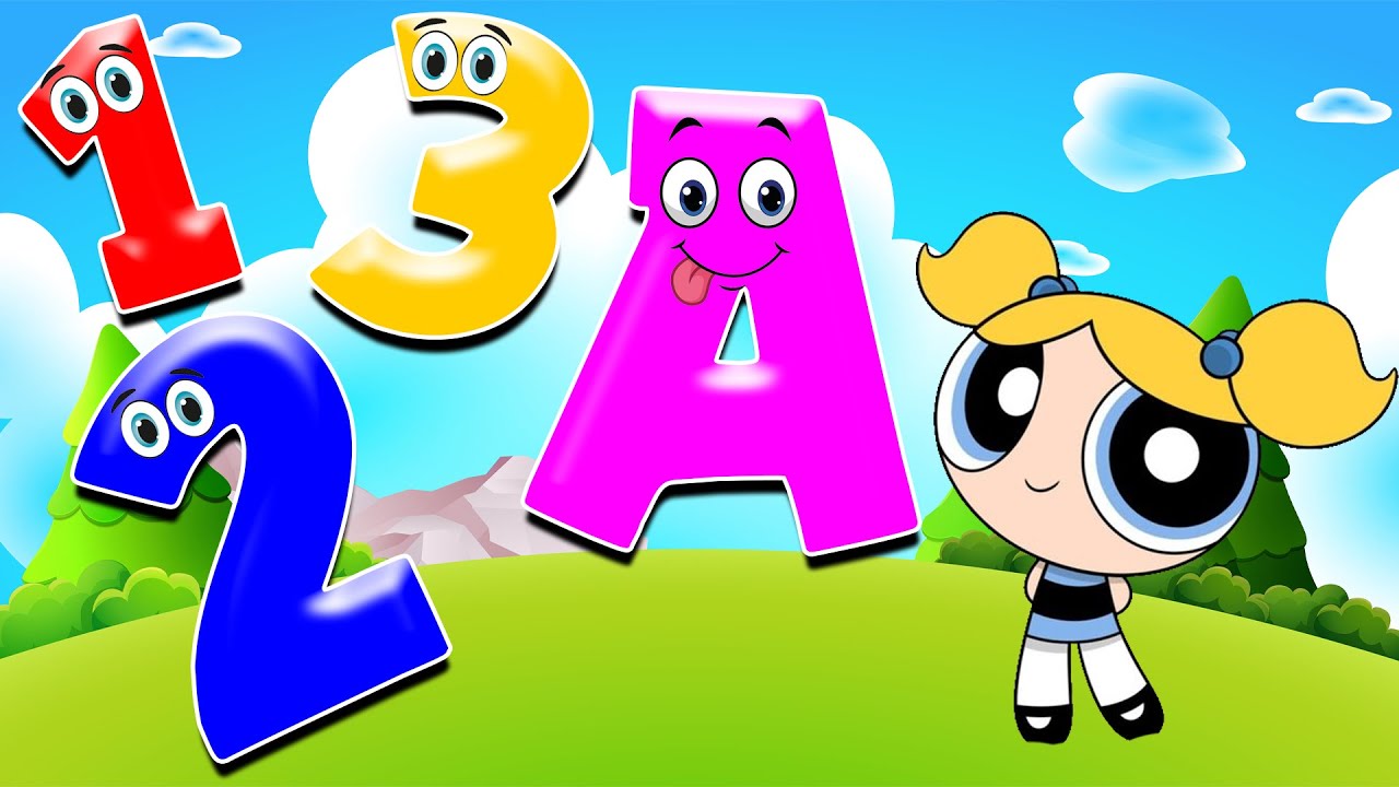 One two three, 1 to 100 counting, ABC, ABCD, 123, 123 Numbers, learn to ...