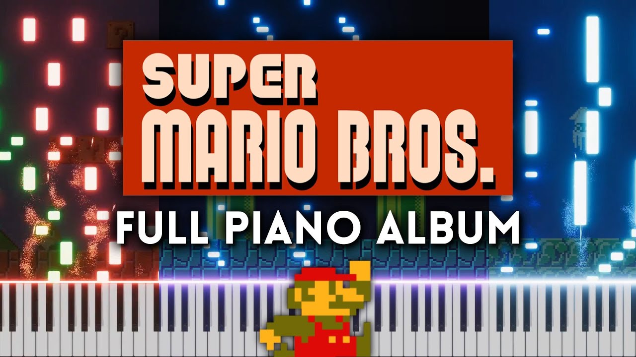 Super Mario Bros. Full Piano Album (FREE MIDI) - YouTube