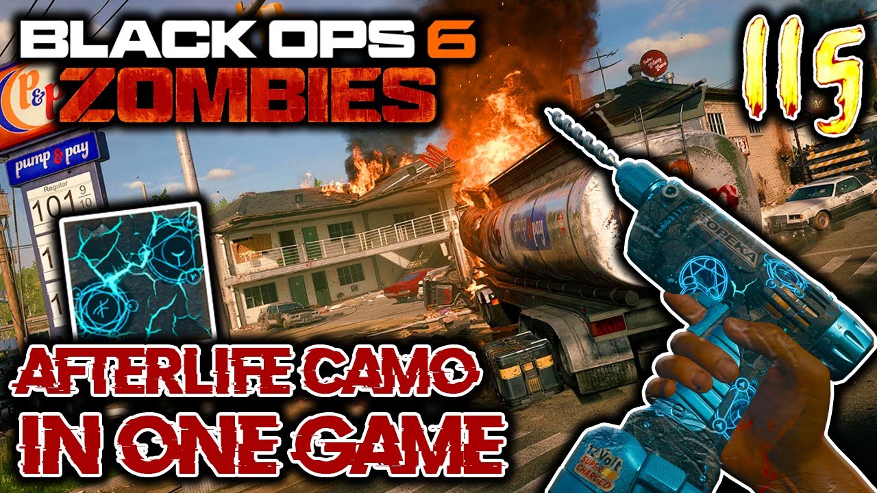 BO6 | AFTERLIFE CAMO IN 1 GAME | EVERY WEAPON!!! - YouTube