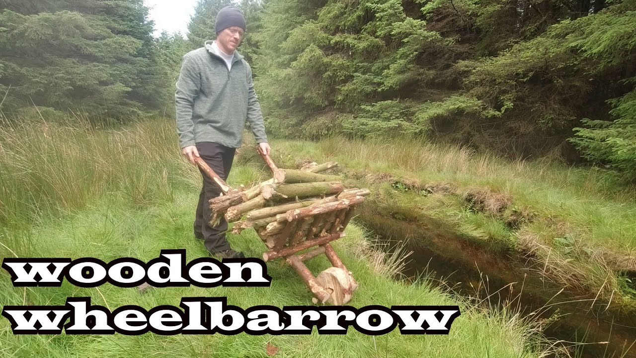 bushcraft wheelbarrow, bushcraft skills - YouTube