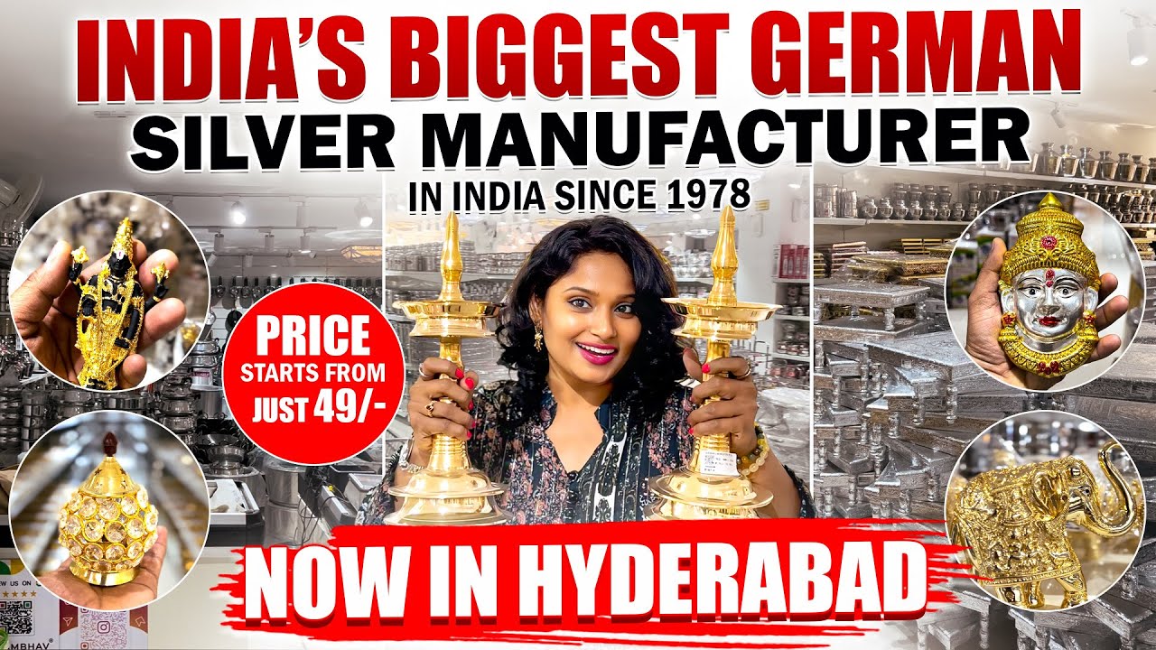 49/- Rs Only | India's Biggest German Silver Manufacturer Now in ...
