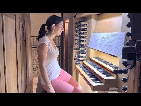 G.F. HANDEL -  Arrival of the Queen of Sheba (Anne-Isabelle de Parcevaux, organ)