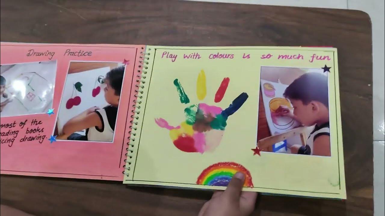Summer Holiday Memory Book Idea For Class 1 - YouTube
