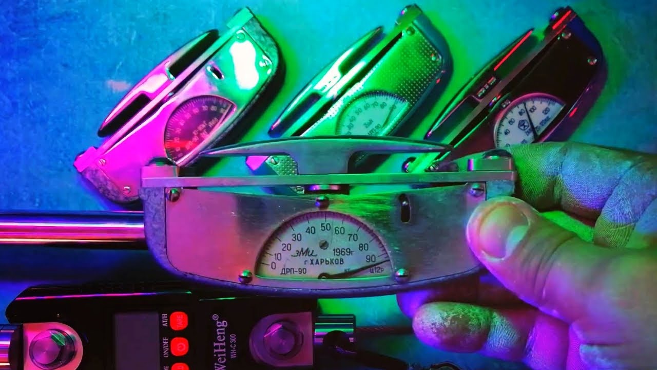 Maxing Out and Calibrating an early ДРП-90 from 1969 (prod. c0der) 握力計 ...