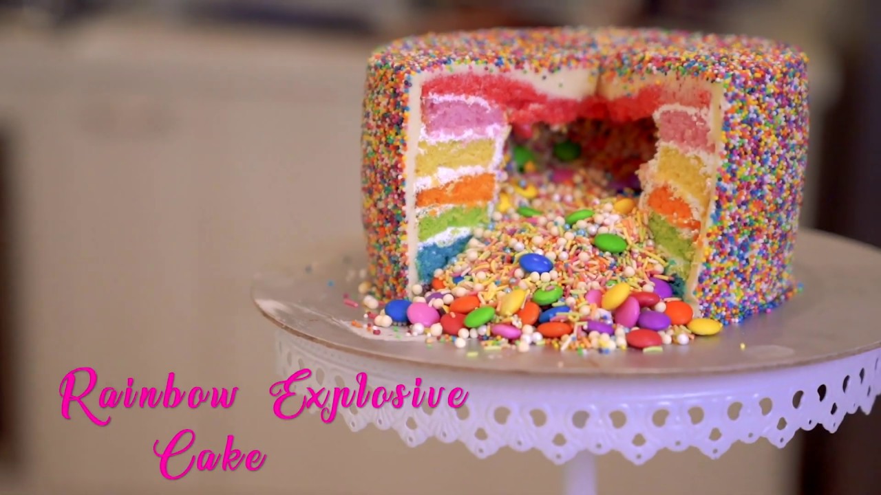 SassyTeaspoon Explosive Cakes! - YouTube